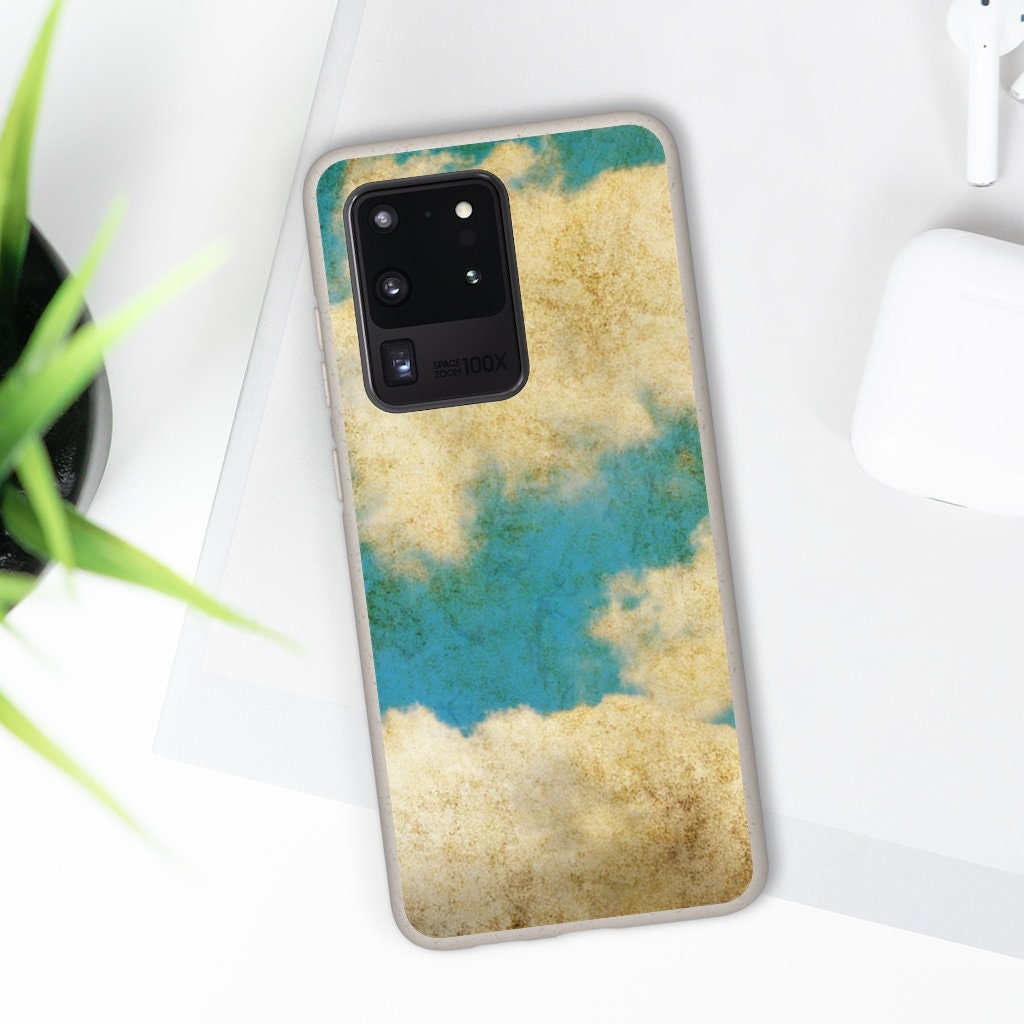Vintage Clouds Sky Phone Case Blue Sky Cover for iPhone 11 Pro, iPhone ...