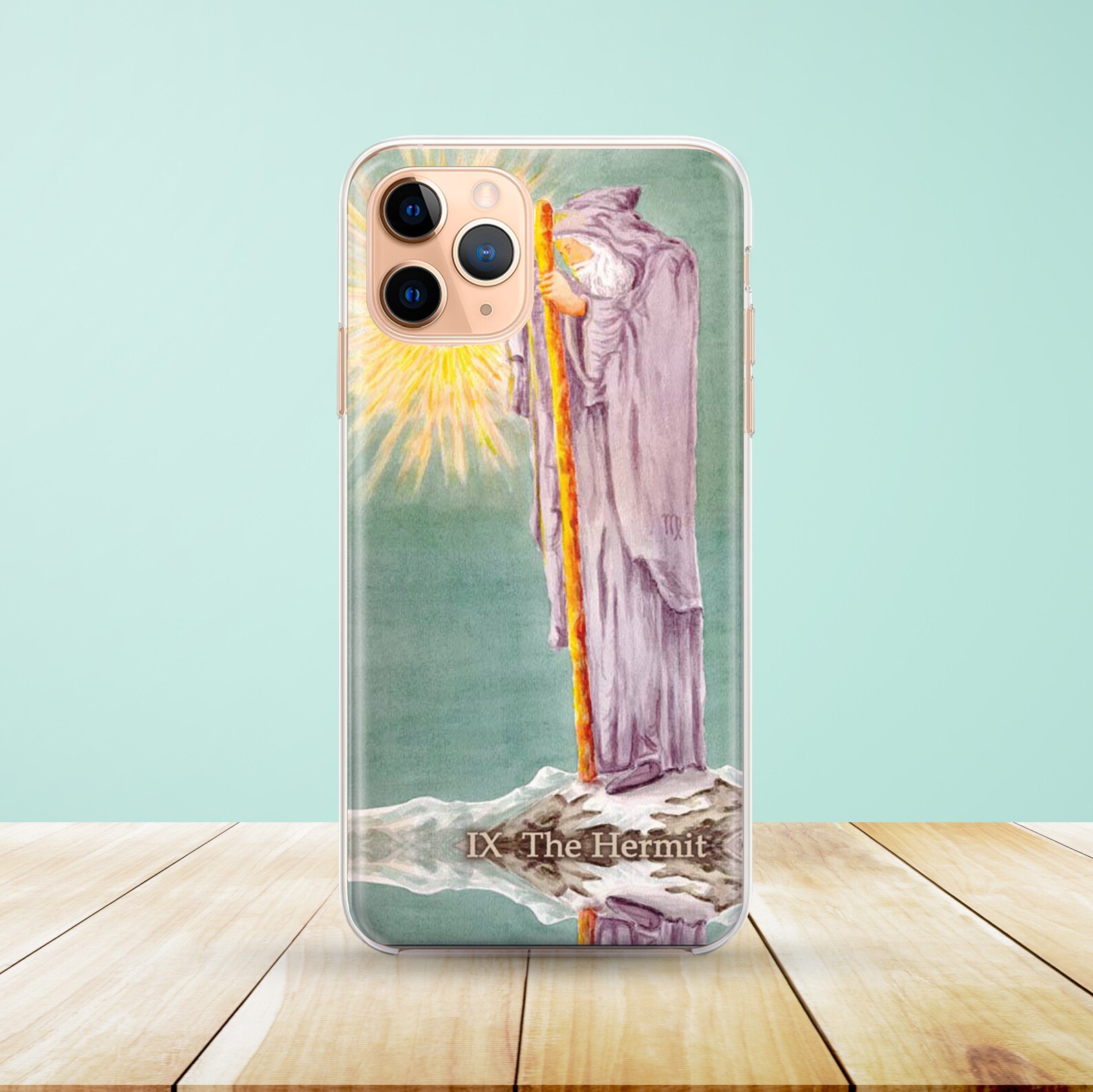 The Hermit Tarot Card Phone Case - Etsy