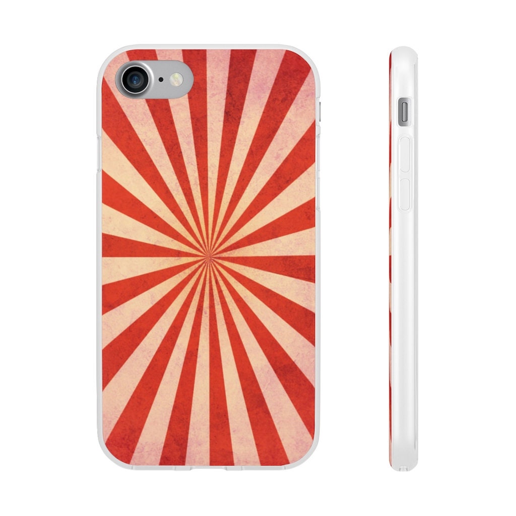 Vintage Red Beige Carousel Phone Case Available for iPhone 14 - Etsy