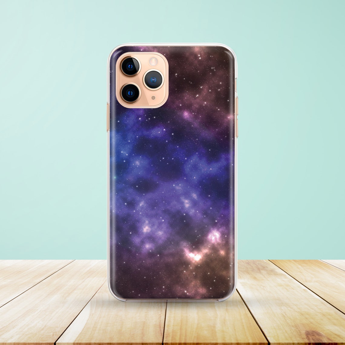Galaxy Universe Stars Purple Blue Nebula Phone Case available | Etsy