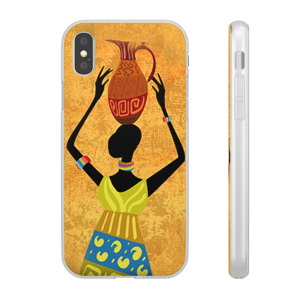 African Lady Phone Case Available for iPhone 14, 13, 12, 11, XS Max ...