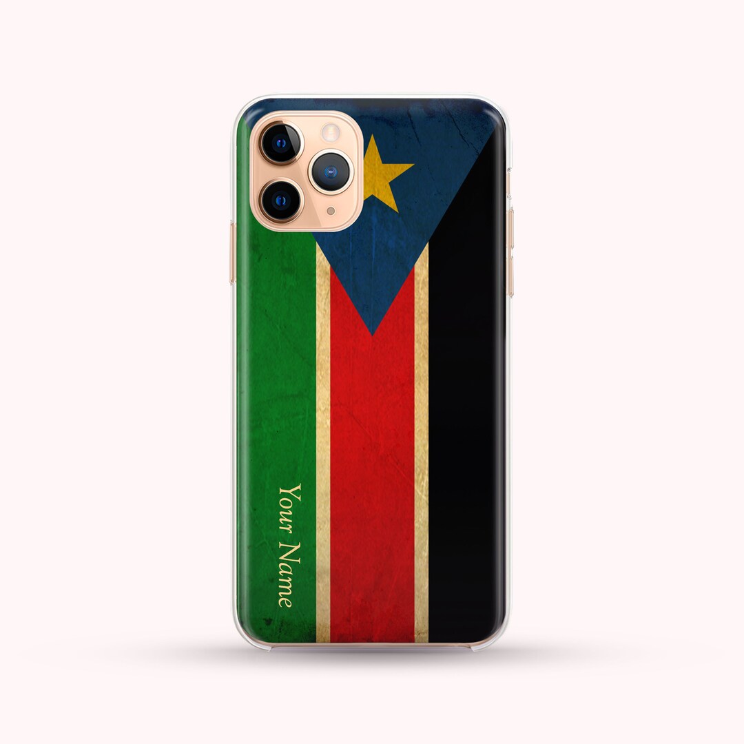 Custom Vintage Flag South Sudan Phone Case Available for iPhone 11, XR ...