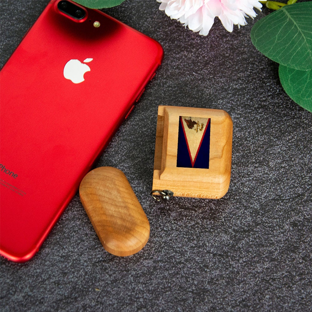 Vintage Flag American Samoa Wooden Airpods Case - Etsy