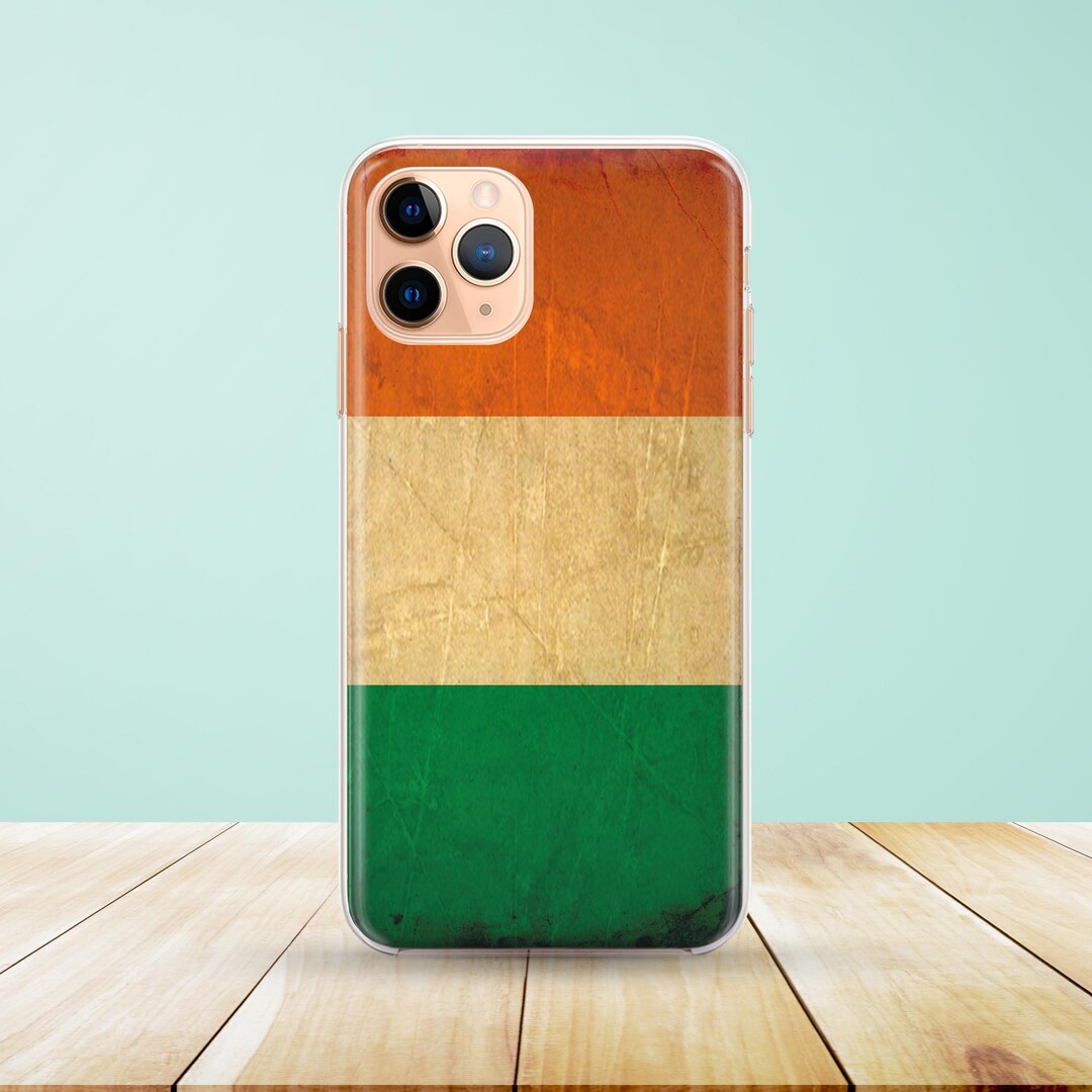 Vintage Flag Ivory Coast Phone Case Available for iPhone 16, 14, 13, 12 ...