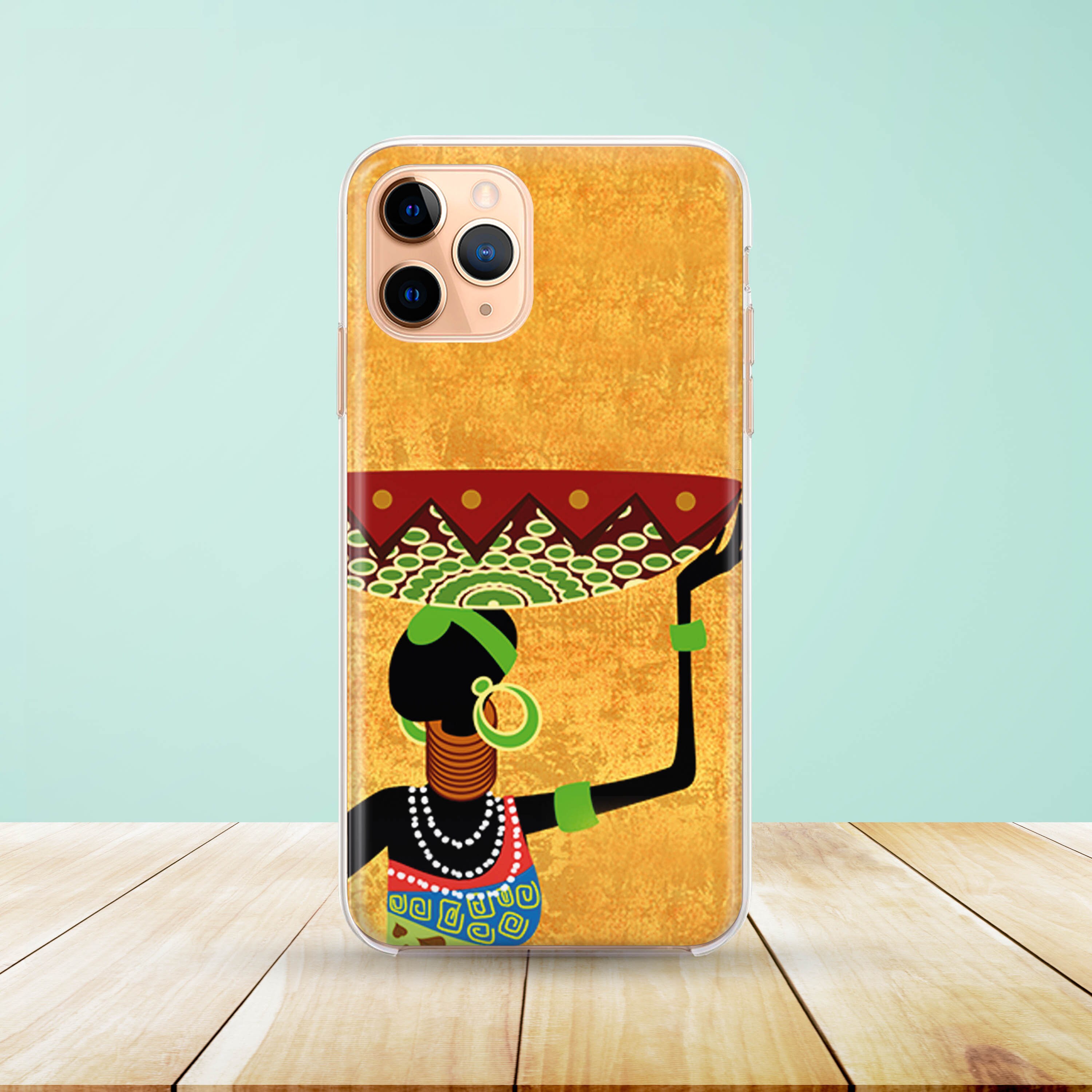 African Lady Phone Case Available for iPhone 14, 13, 12, 11, XS Max ...