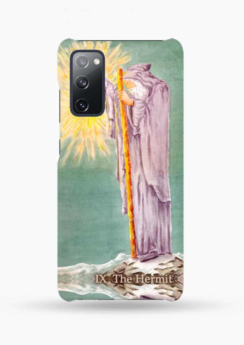 The Hermit Tarot Card Phone Case - Etsy