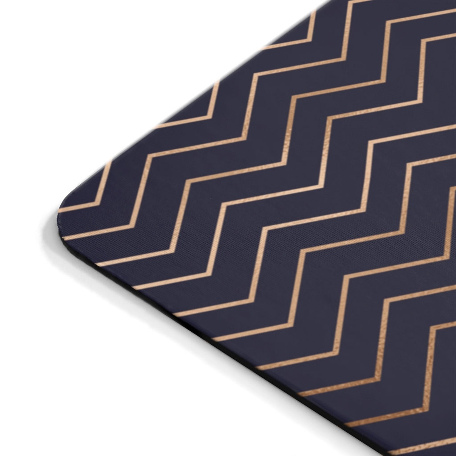 NavyBlue Gold Mousepad | Etsy