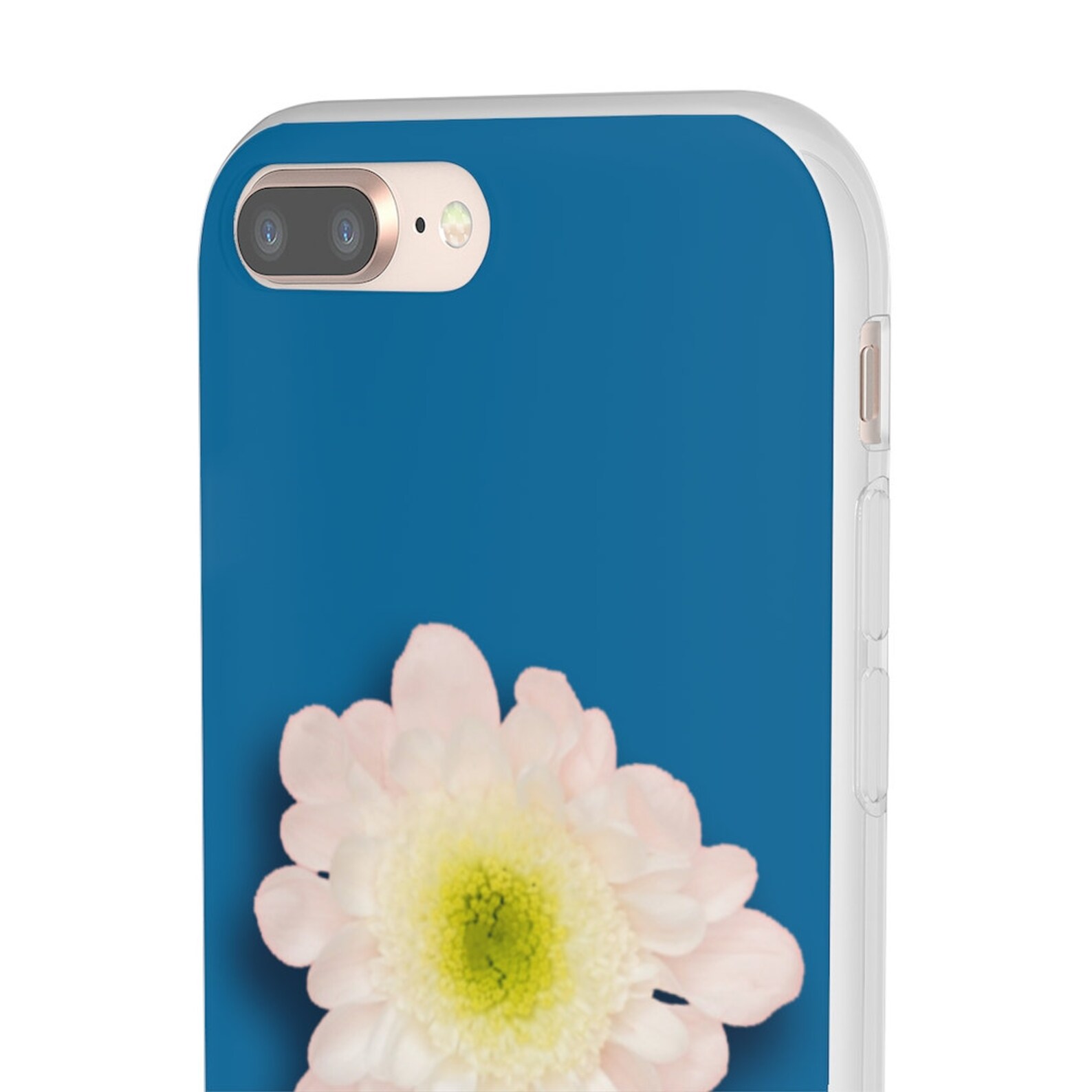 Floral White Flower Daisy on Blue Samsung iPhone 11 Phone Case - Etsy