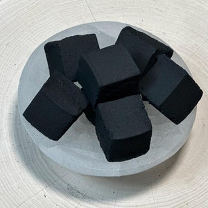 COCONUT CHARCOAL CUBE Packs, Long Burn 100% Natural Coconut Charcoal - Etsy