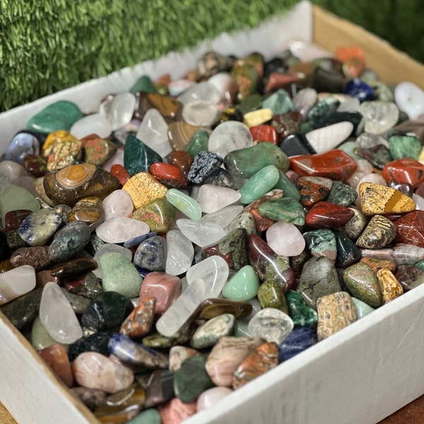 Tumbled Gemstones - Etsy