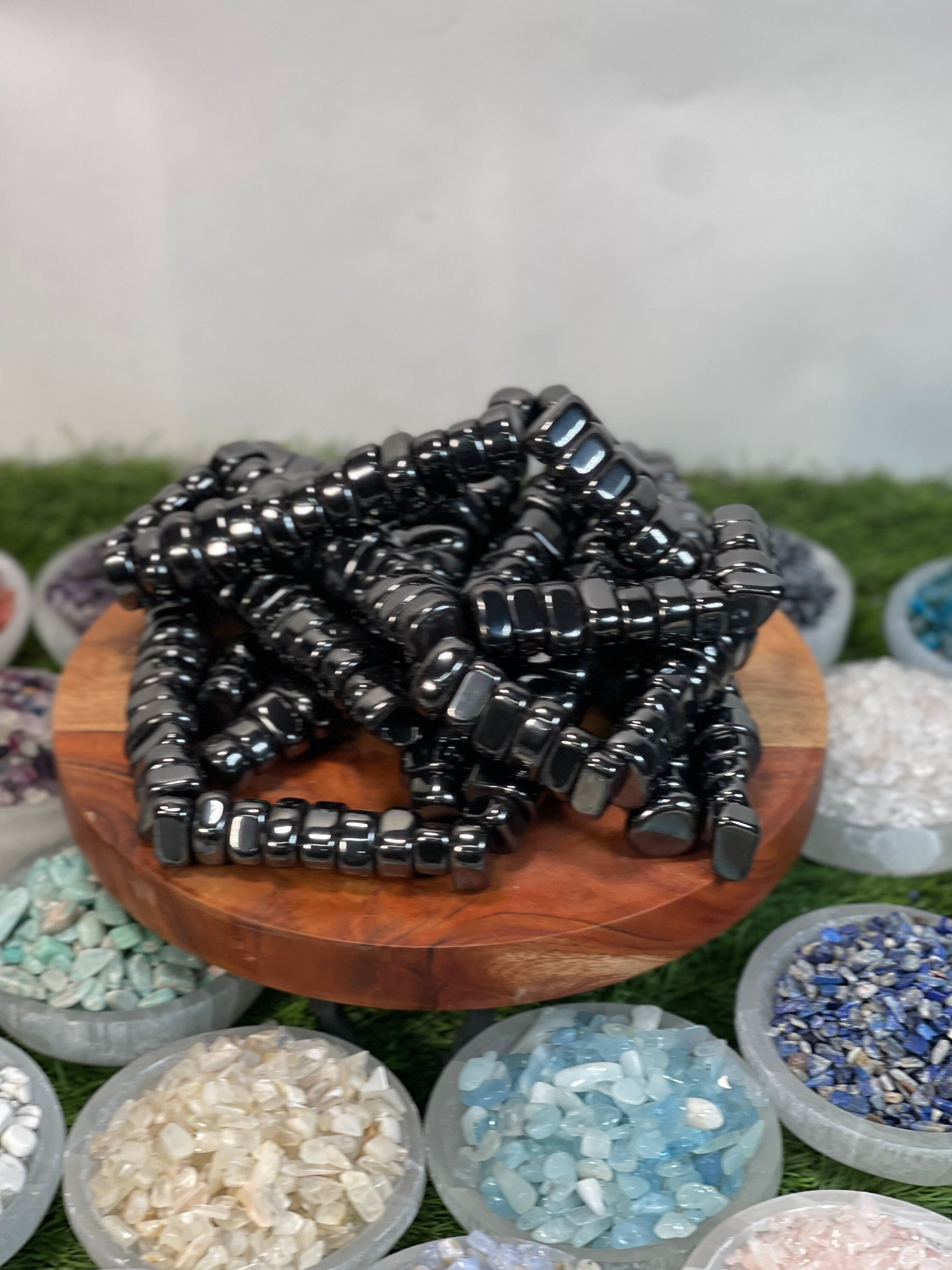 MAGNETIC HEMATITE Tumbled Stones Choose With Ounces Lbs or - Etsy