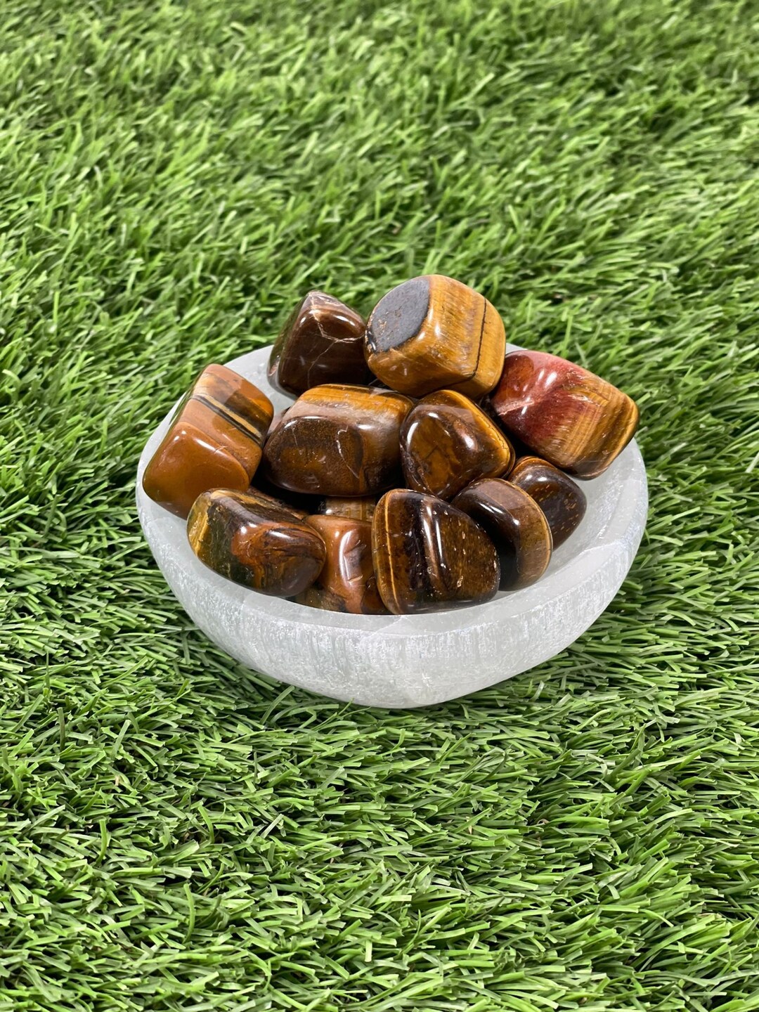Tumbled TIGER EYE / Authentic Tumbled Tiger Eye / Tiger Eye - Etsy