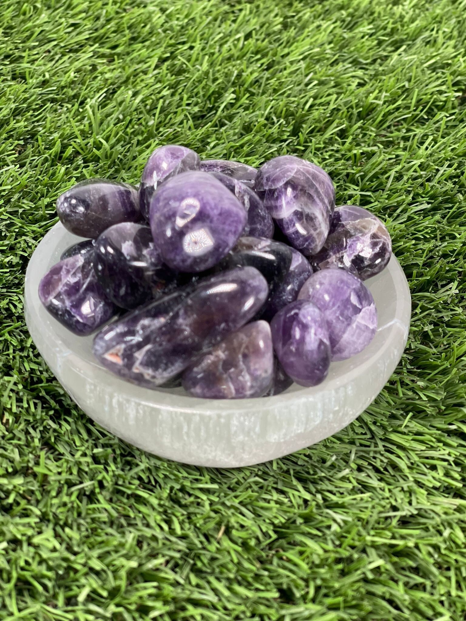 Tumbled AMETHYST / Authentic Tumbled Amethyst / Amethyst - Etsy