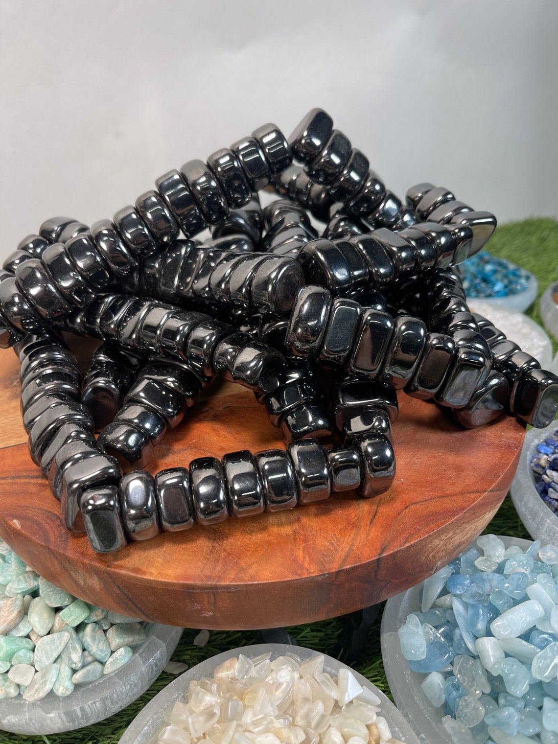 MAGNETIC HEMATITE Tumbled Stones; Choose With Ounces, Lbs or Pieces - Etsy