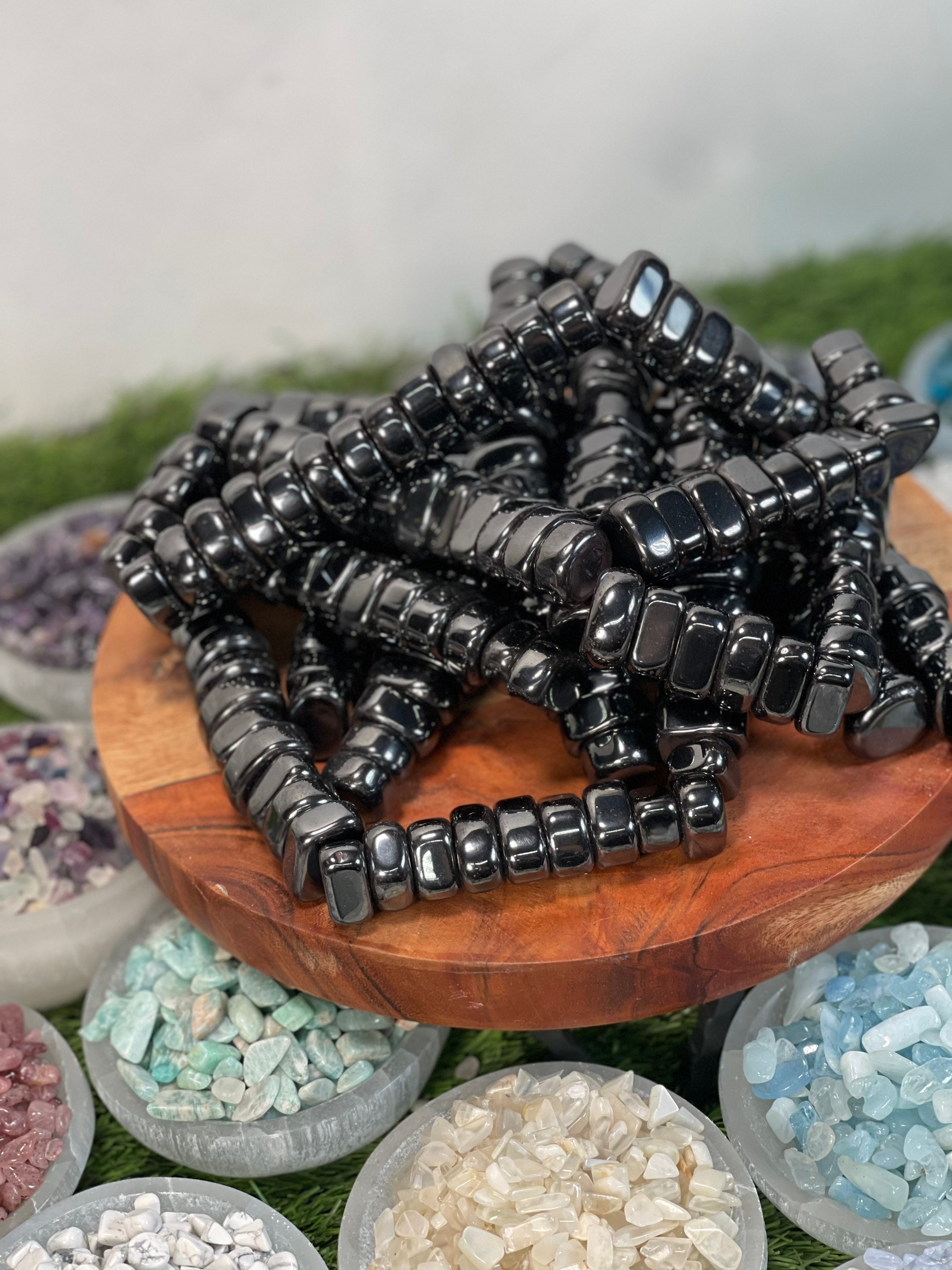 MAGNETIC HEMATITE Tumbled Stones Choose With Ounces Lbs or - Etsy