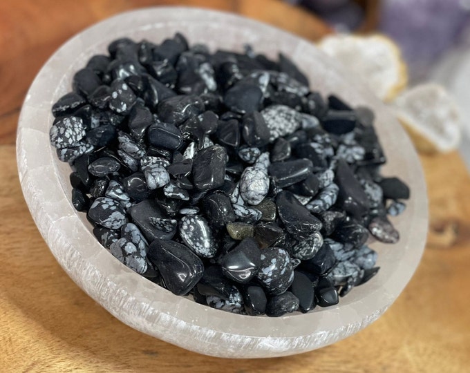 Large Natural Rough Free Form Snowflake Obsidian Semiprecious - Etsy