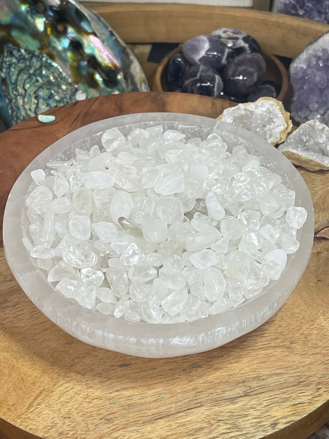 Natural Clear Quartz Chip , Real Clear Quartz Chip, Crystal Quartz ...