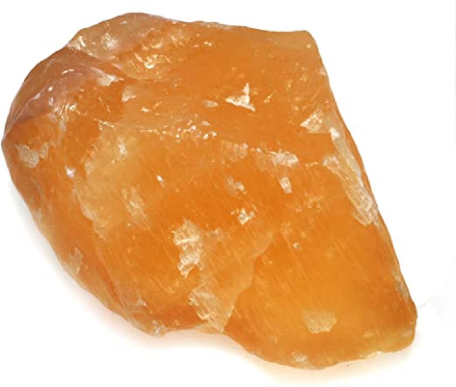 Natural Orange Calcite Raw Stones - Etsy