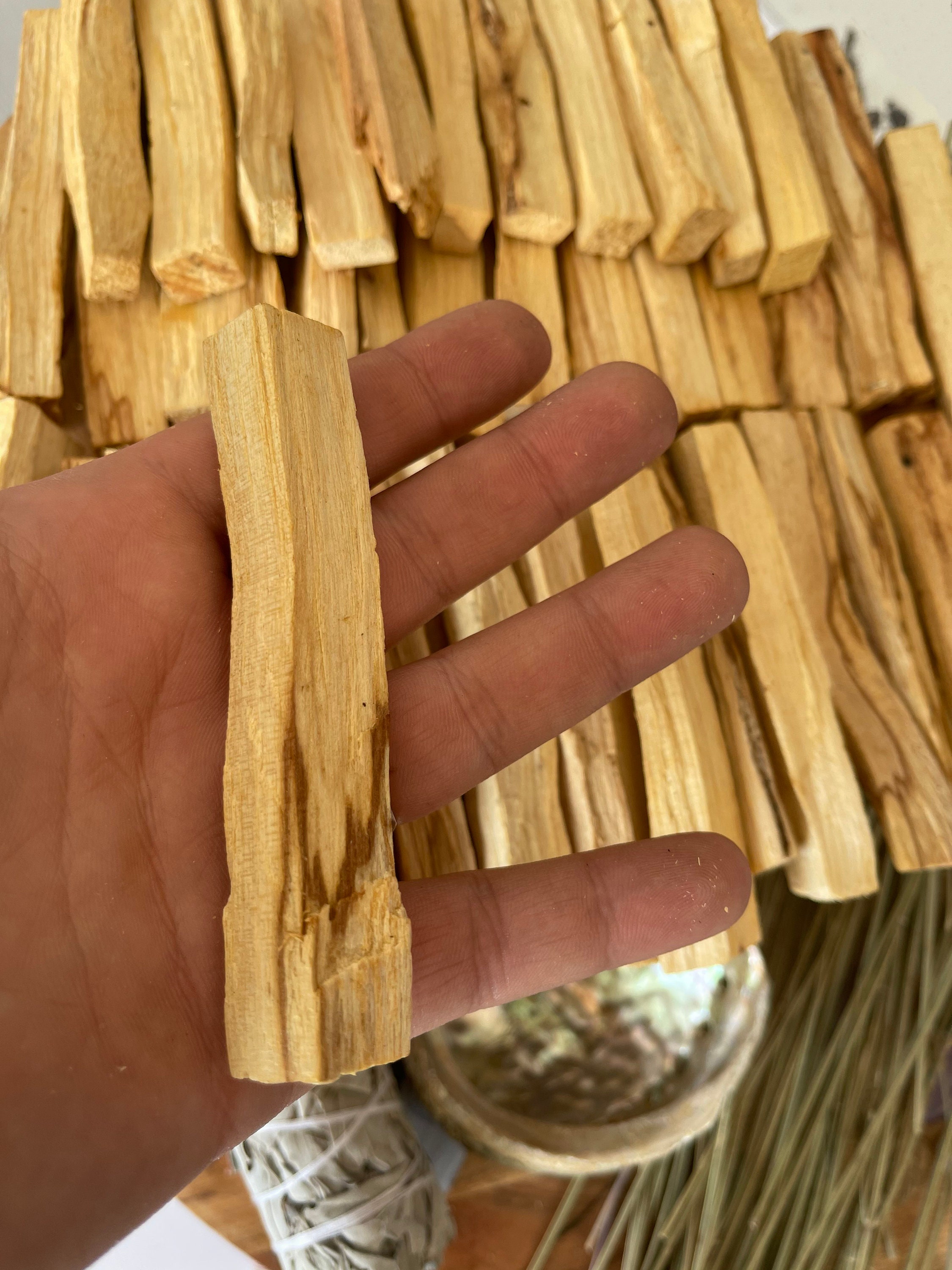 Organic Wholesale Palo Santo Sticks From Peru0.5in Diameter - Etsy