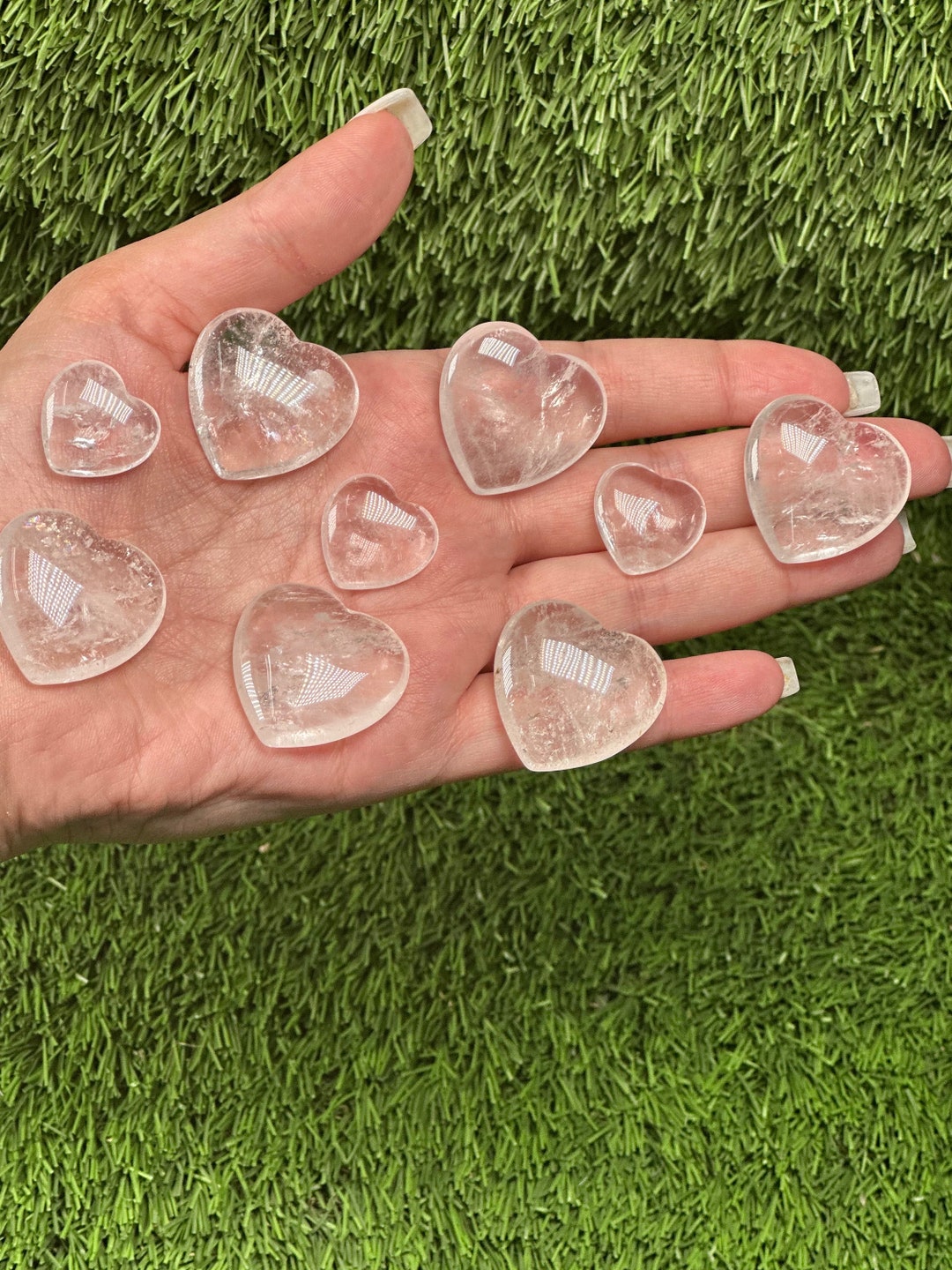 CLEAR QUARTZ Crystal Hearts, WHOLESALE Prices, Crystals in Heart Shape ...