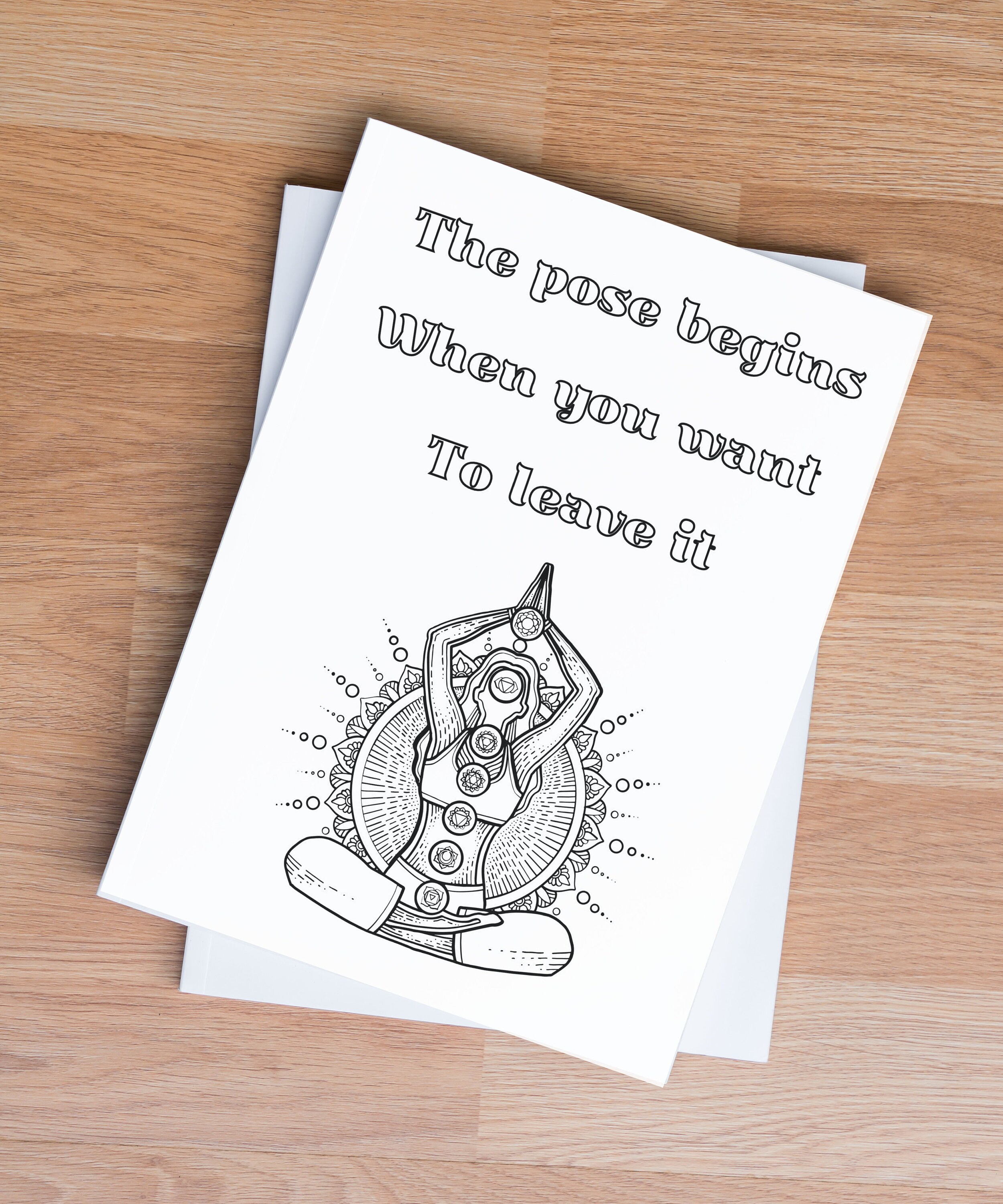 Yoga Coloring Pages,mudra Coloring Sheets,journaling Prompts for Yoga ...