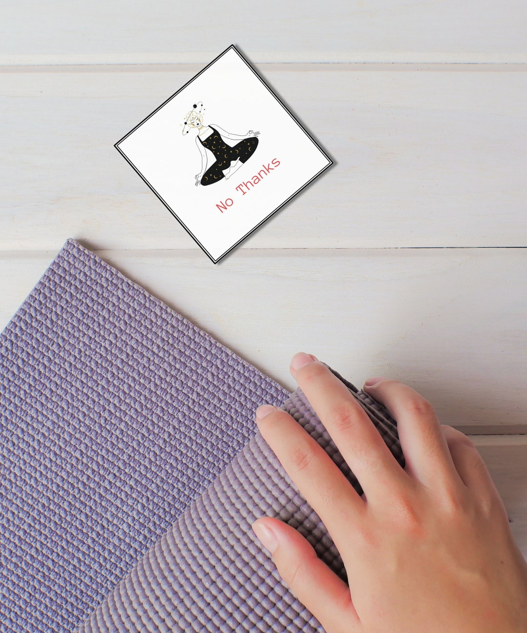 Yoga Tools, Yoga Accessory, Visual Aids, Consent Cards, Yoga Permission ...