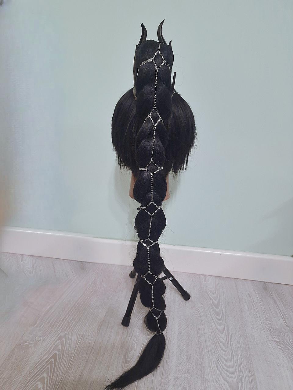 Baldurs Gate 3 Shadowheart Wig and Chain for Cosplay - Etsy