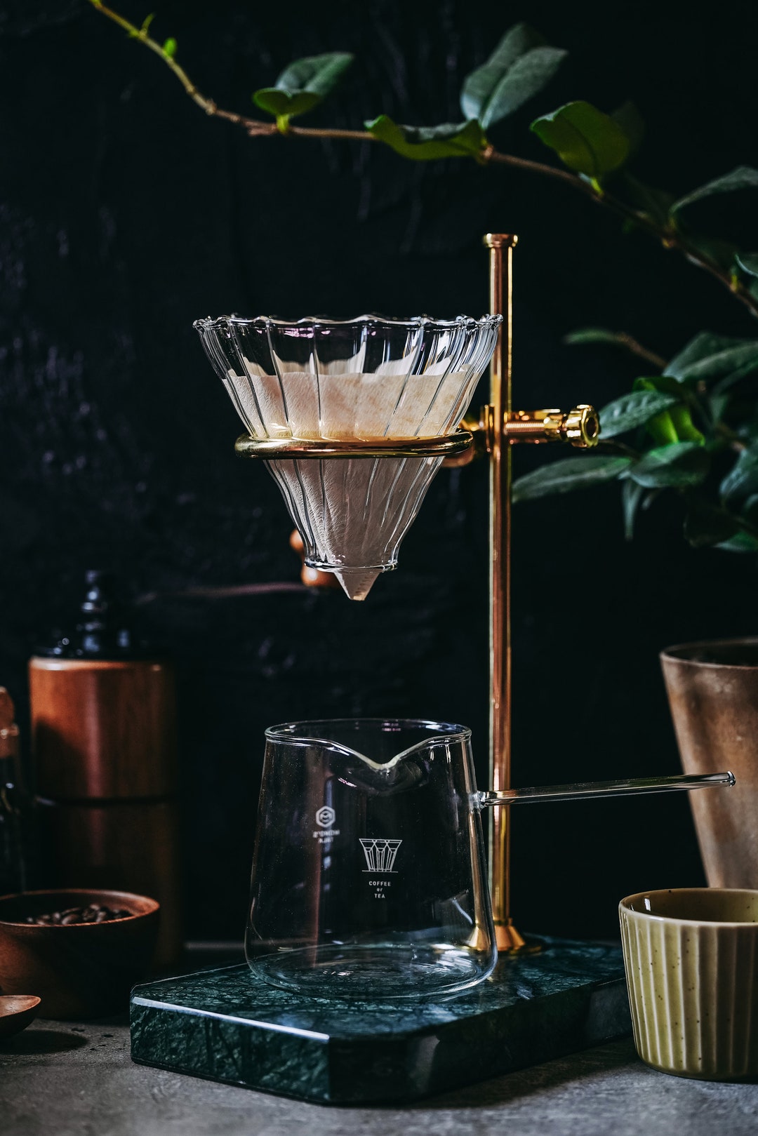 Vintage Marble Coffee Dripper Stand - Etsy Canada