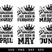 Birthday SVG Bundle, Princesses Are Born in SVG Bundle, Birthday ...