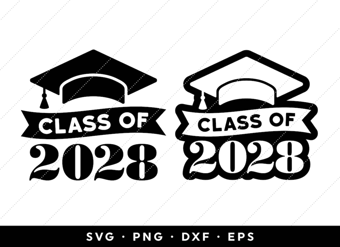 Class of 2028 SVG, Seniors 2028 SVG, Graduation 2028 SVG, 2028 ...