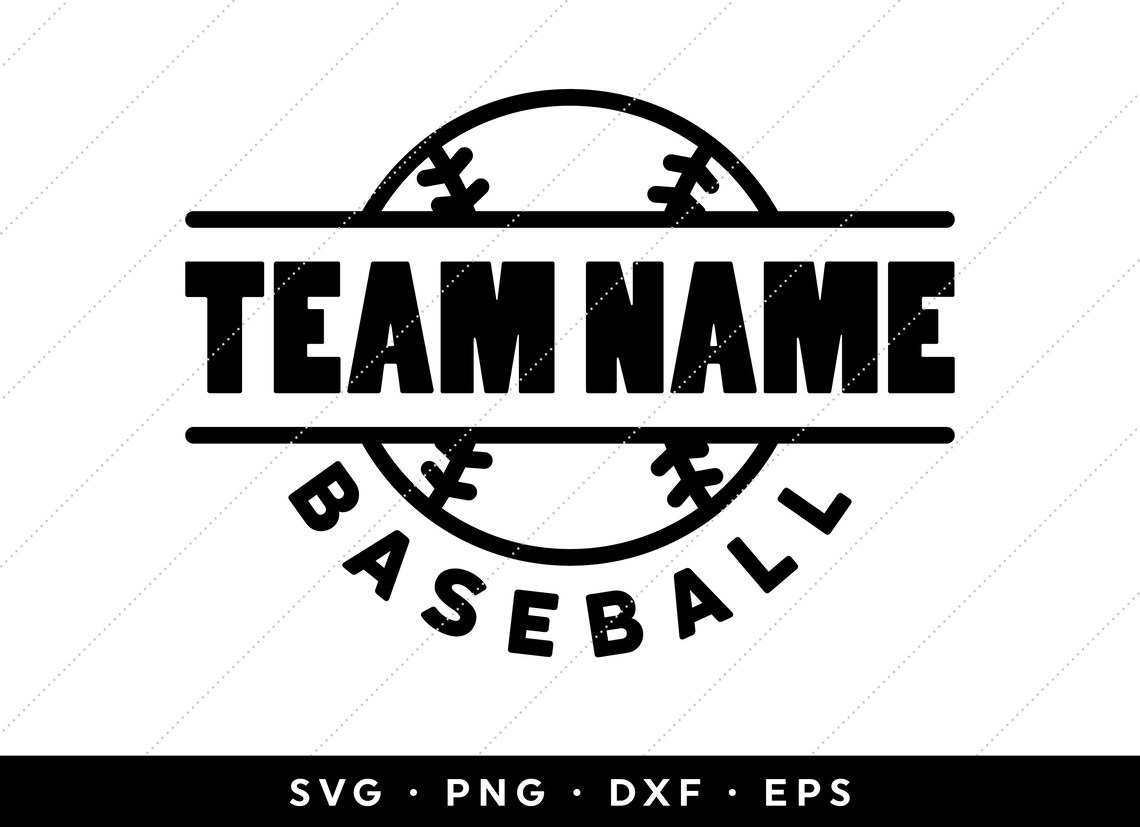 Baseball Team Shirt SVG Baseball SVG Sports Svg Cricut - Etsy