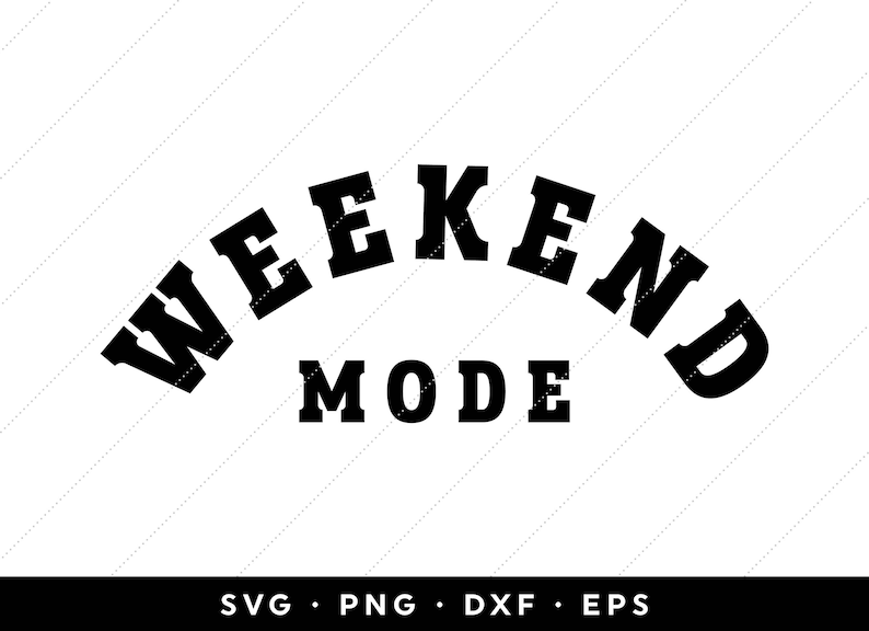 Weekend Mode SVG Summer SVG Family Vacation SVG Beach Shirt | Etsy