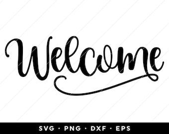 Welcome Sign Png | Etsy
