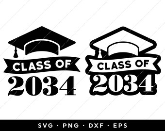 Class of 2034 Svg | Etsy