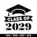 Class of 2029 SVG, Seniors 2029 SVG, Graduation 2029 SVG, 2029 ...