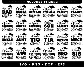 Graduation Family Svg | Etsy