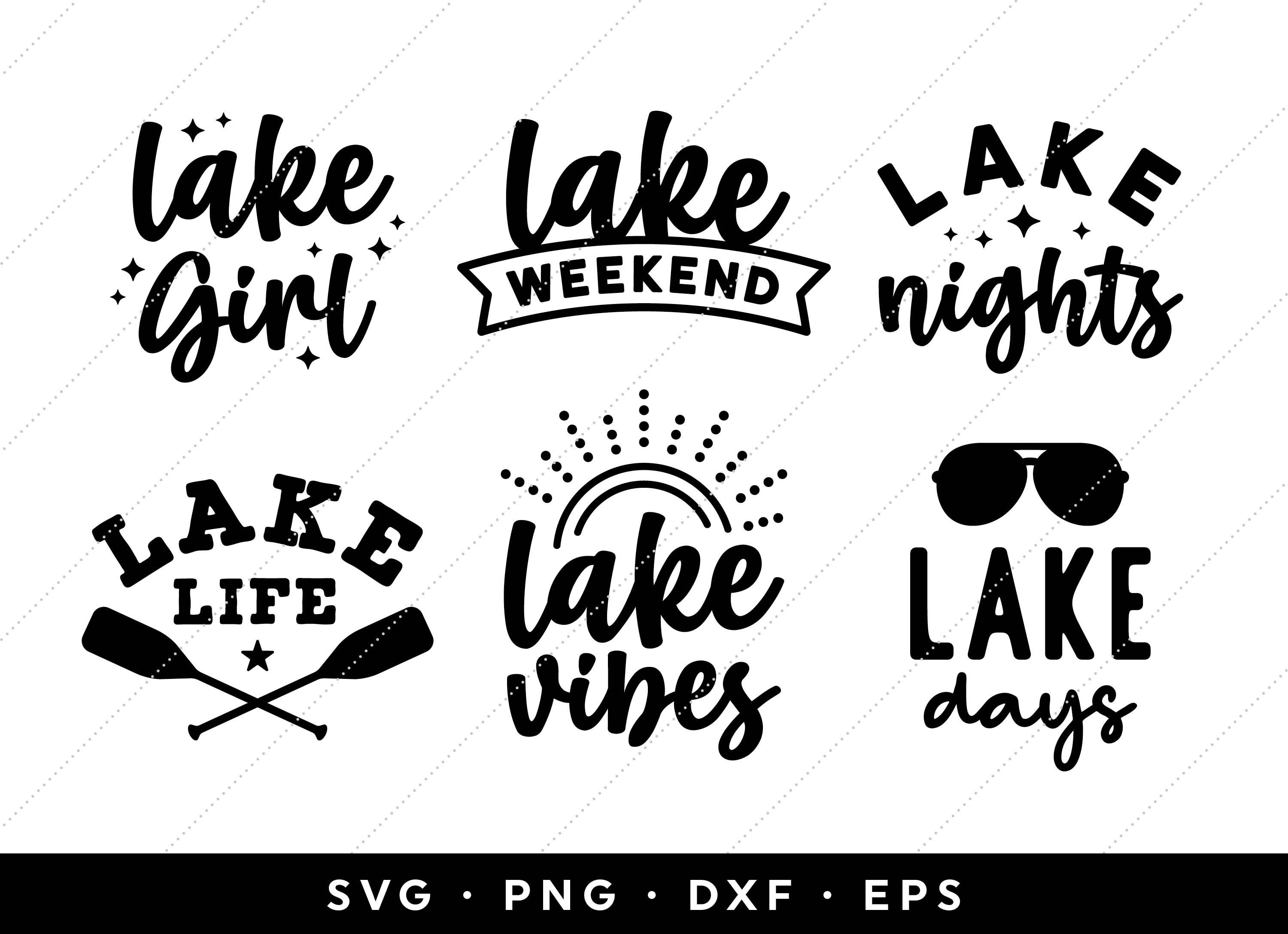 Lake SVG Bundle, Summer SVG, Vacation SVG, Lake Life Svg, Lake Girl Svg ...