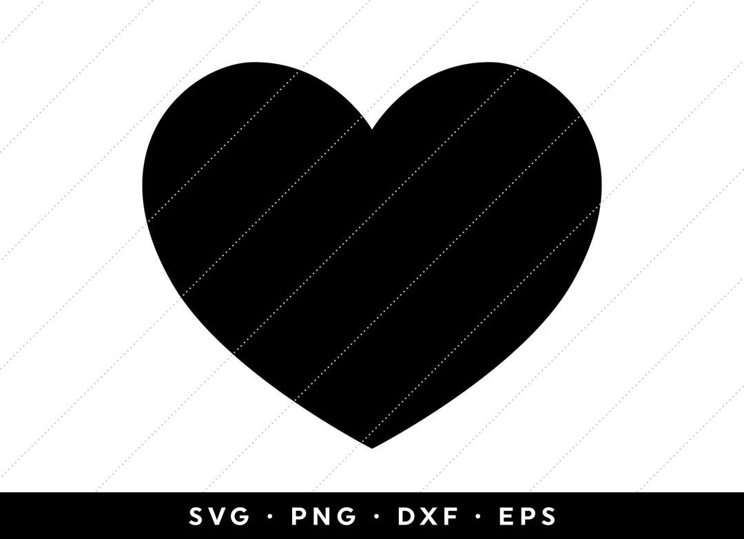 Heart SVG, Heart Clip Art, Heart Clipart, Heart Cut File, Heart ...