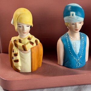 Vintage Avon 1980s American Fashion Lady Thimbles - Full Set - Etsy