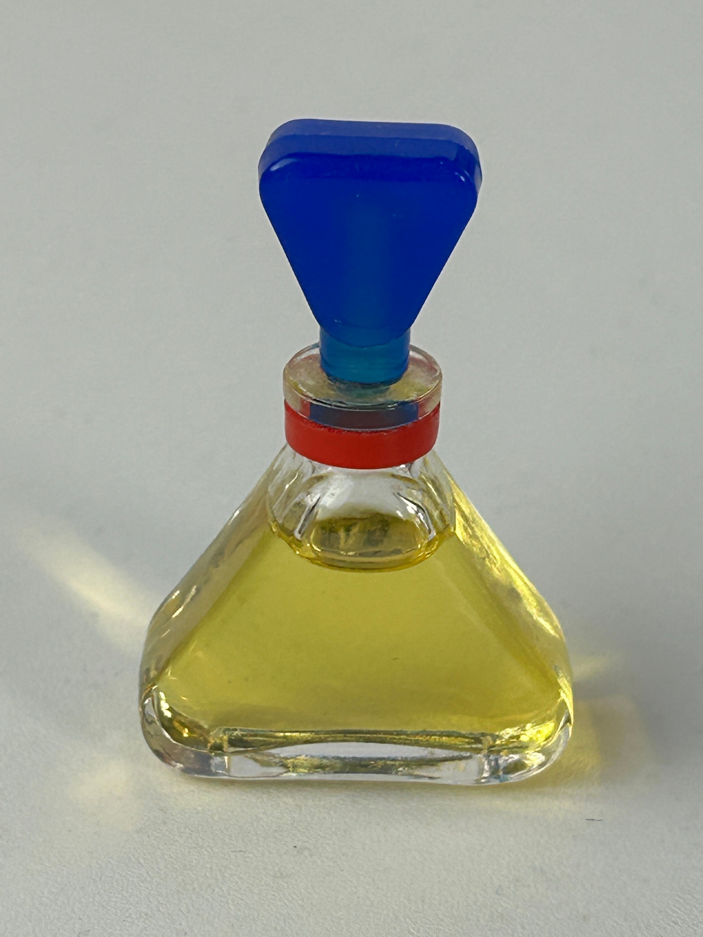 Vintage Liz Claiborne Blue Triangle Perfume Mini 1/8 Fl Oz - Etsy
