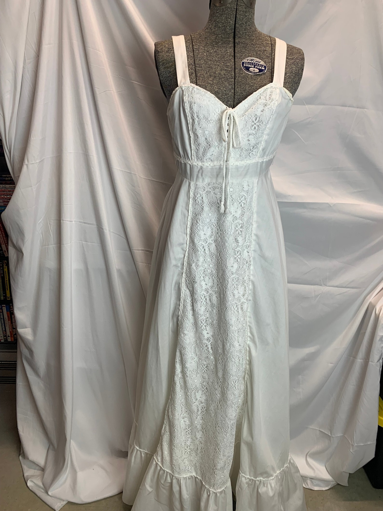 Vintage Gunne Sax by Jessica Mcclintock White Wedding Prairie - Etsy