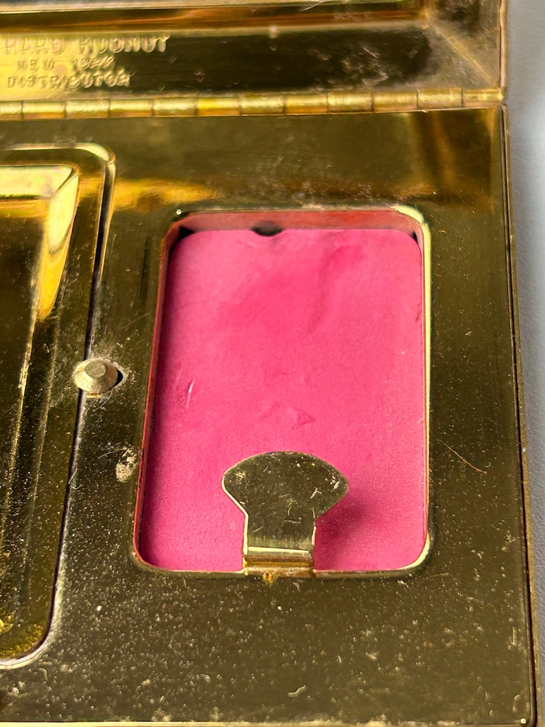 Vintage Richard Hudnut Blush and Powder Brass Compact - Etsy