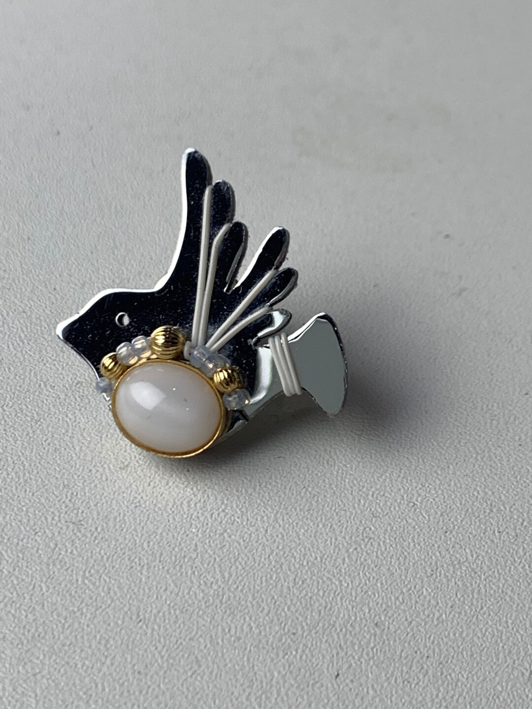 Vintage Liztech Bird 1998 Brooch - Etsy