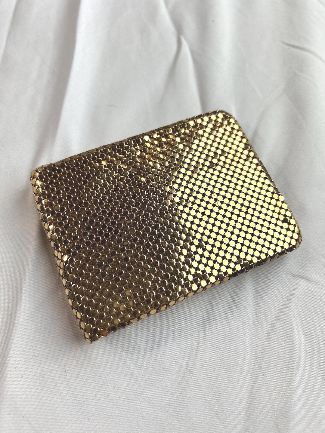 Vintage Whiting and Davis Gold Mesh Wallet - Etsy