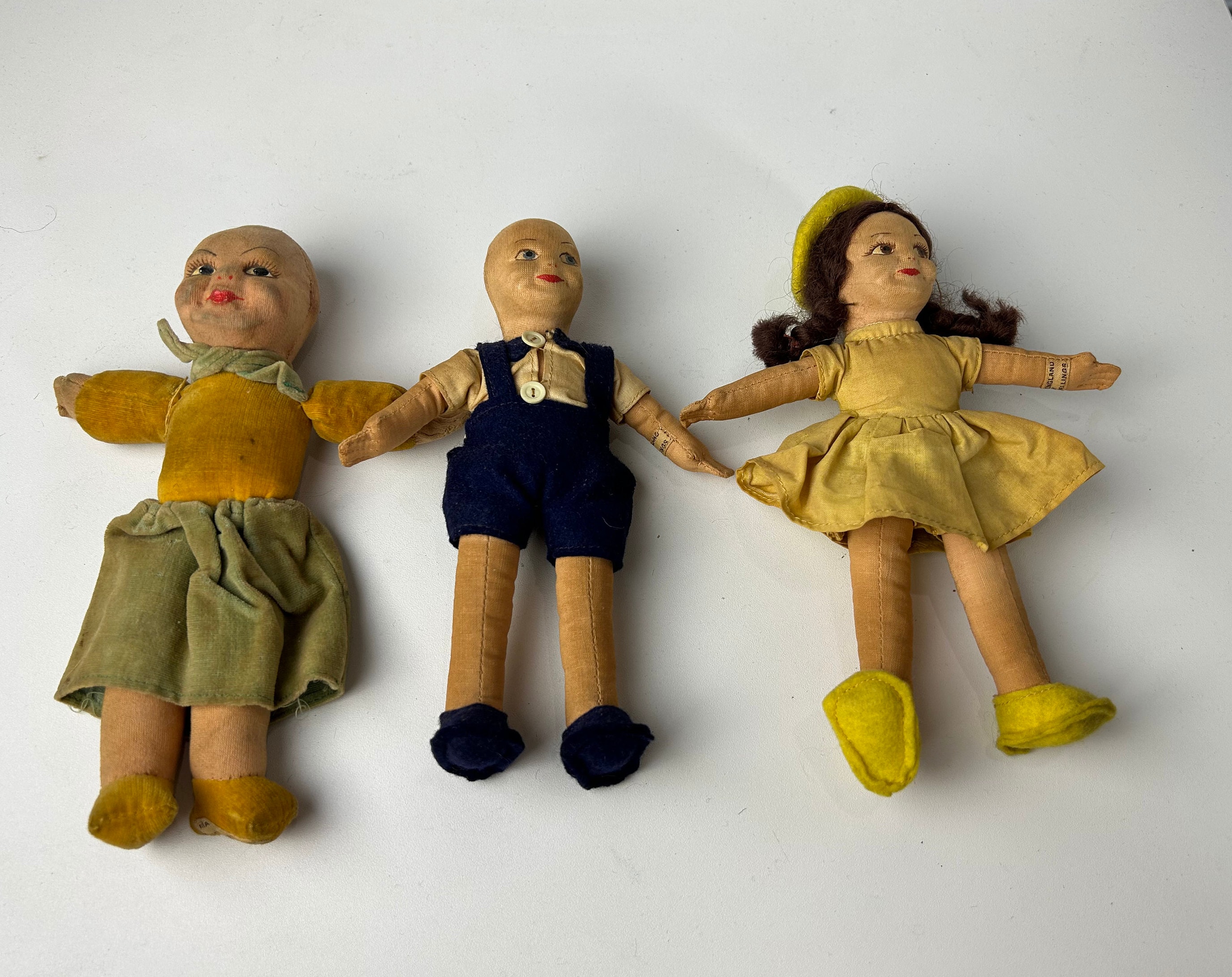 Three Vintage Norah Wellings Dolls - Etsy