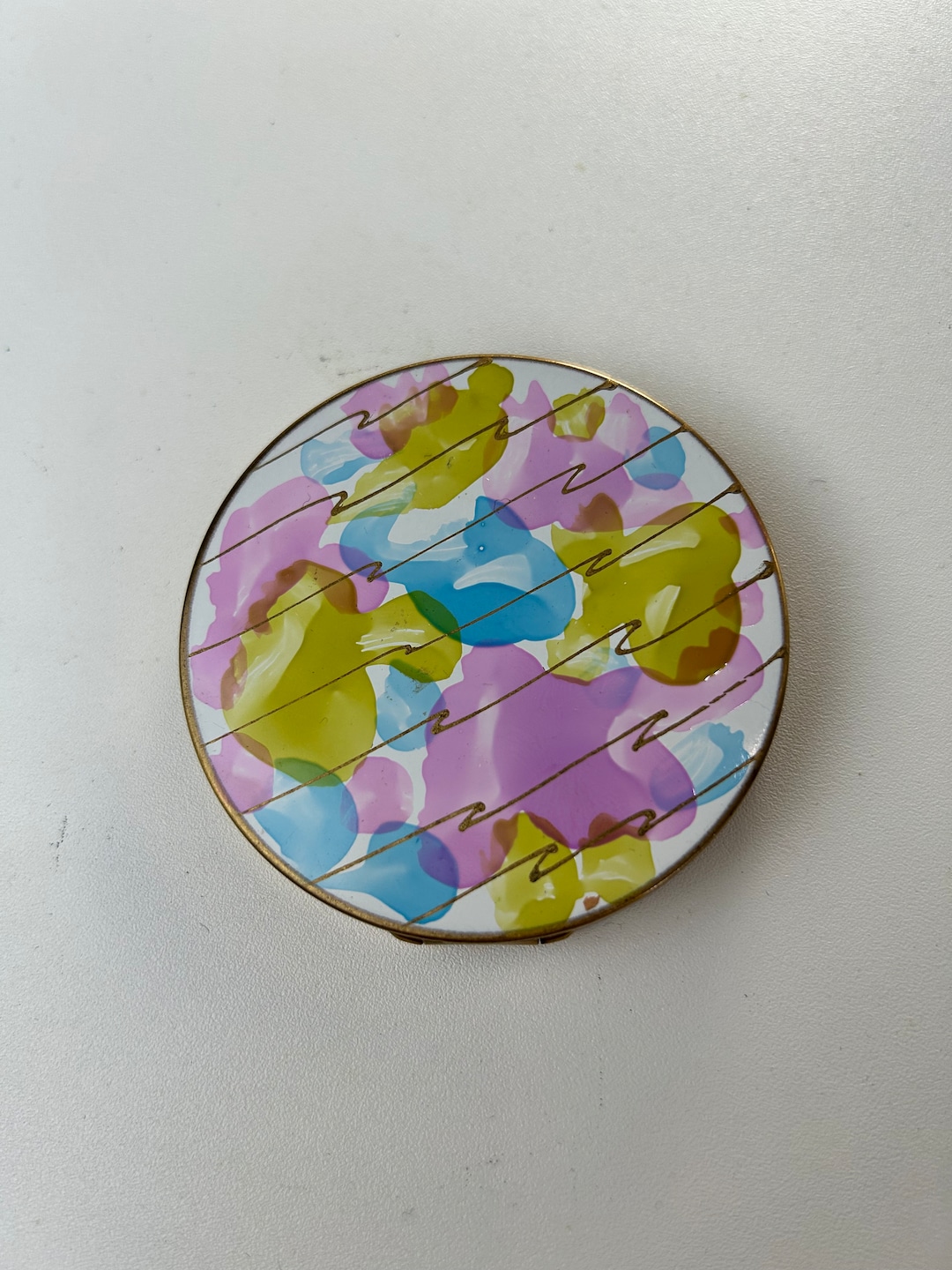 Vintage SF Co. Sam Fink Hand Painted Unused Compact - Etsy