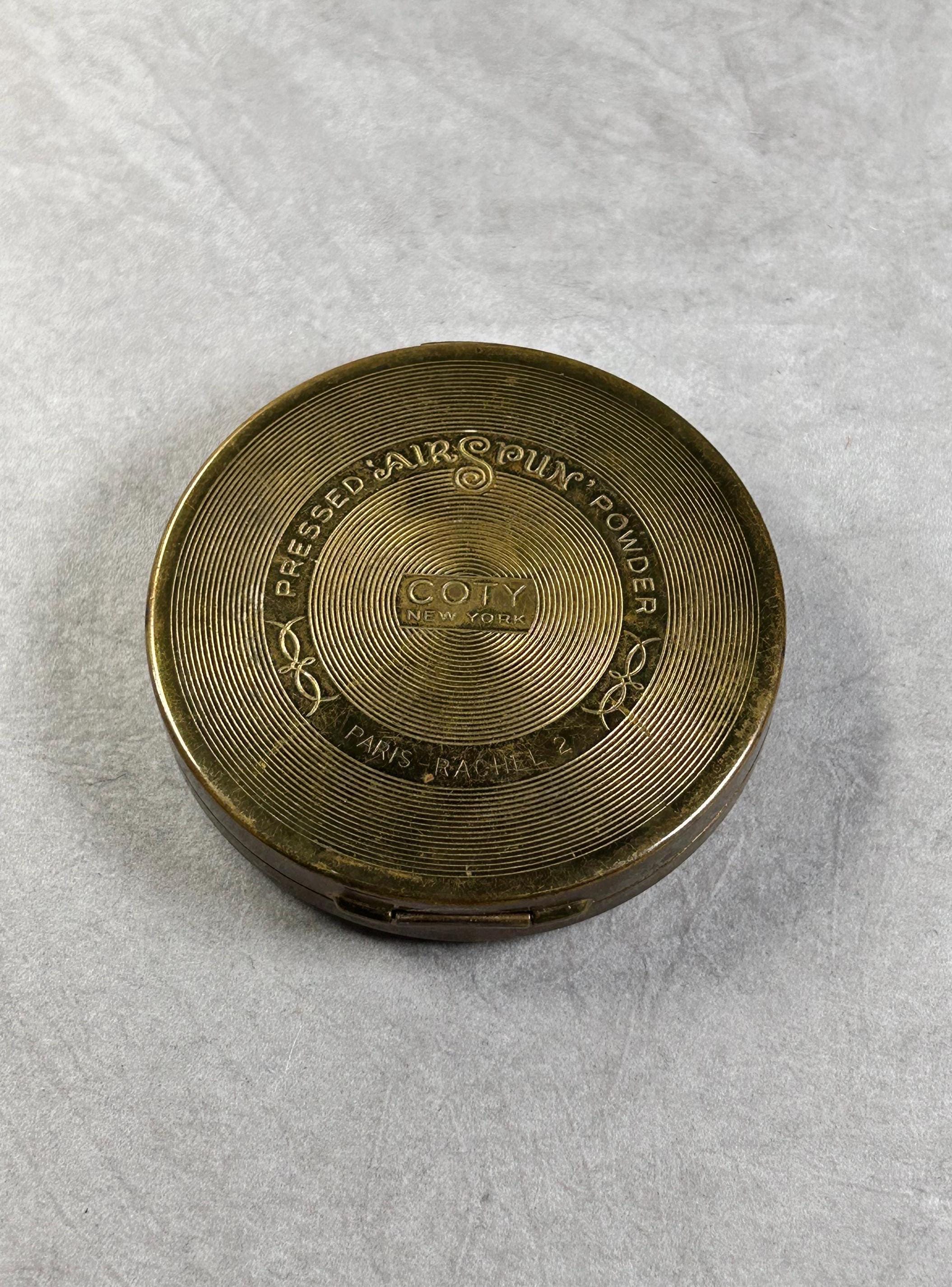 Vintage Coty Air Spun Powder Compact With Mirror - Etsy