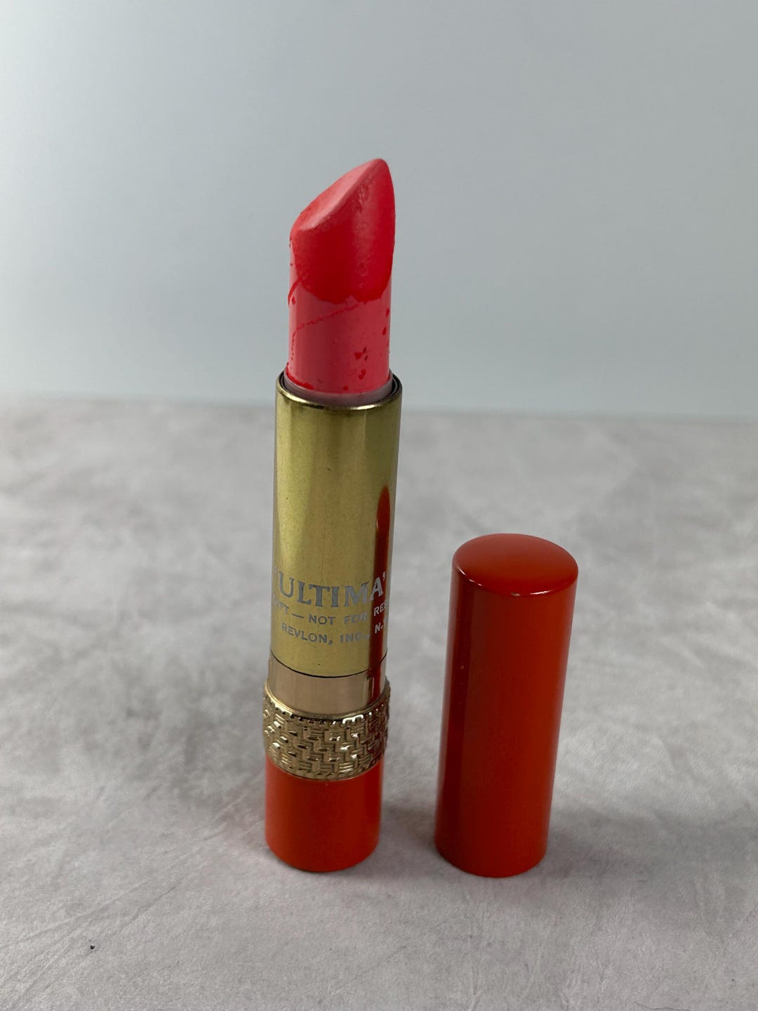 Vintage Revlon Ultracreme Ultima II Lipstick - Periwinkle Pink - Metal ...