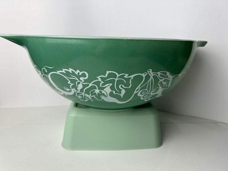 Vintage Pyrex 444 Fruit Salad Teal Green Promo Piece - Etsy