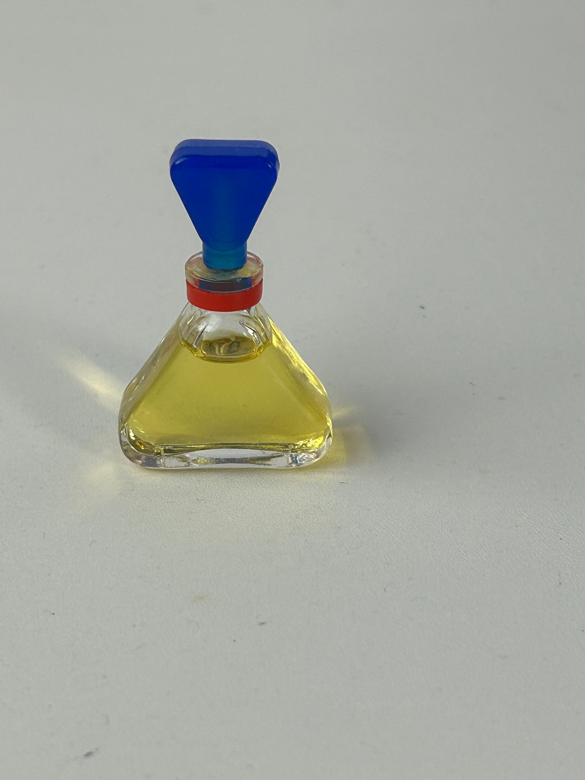 Vintage Liz Claiborne Blue Triangle Perfume Mini 1/8 Fl Oz - Etsy